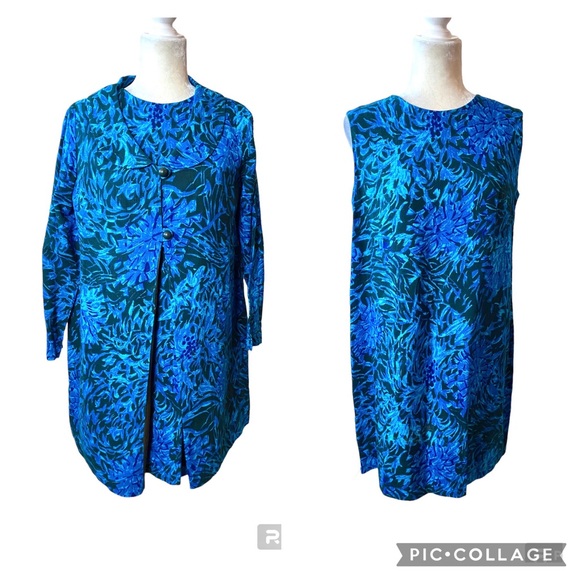 Toni Lynn | Dresses | Toni Lynn Vintage 96 Cotton Sheath Dress Matching ...